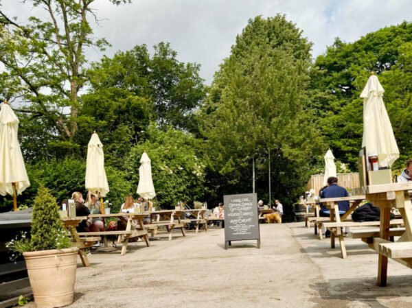 Terrace & Beer Garden | Three Cottages